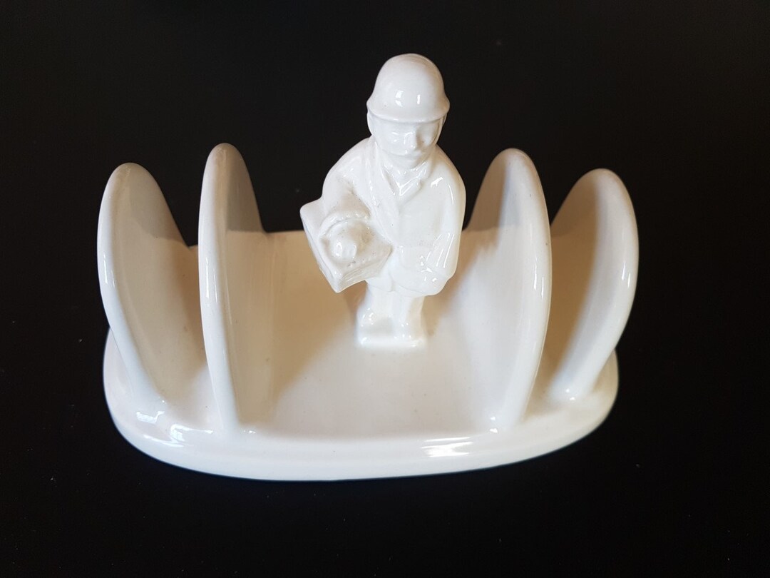 Ceramic Ringtons Tea Delivery Man 4 Slice Toast Rack - Etsy