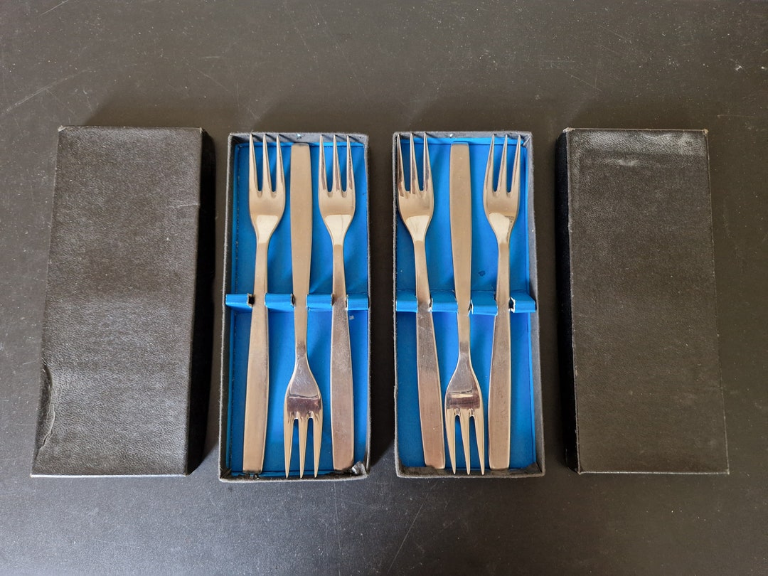 1960's Boxed Viners Chelsea Table Forks X 6 7.25 Inches - Etsy