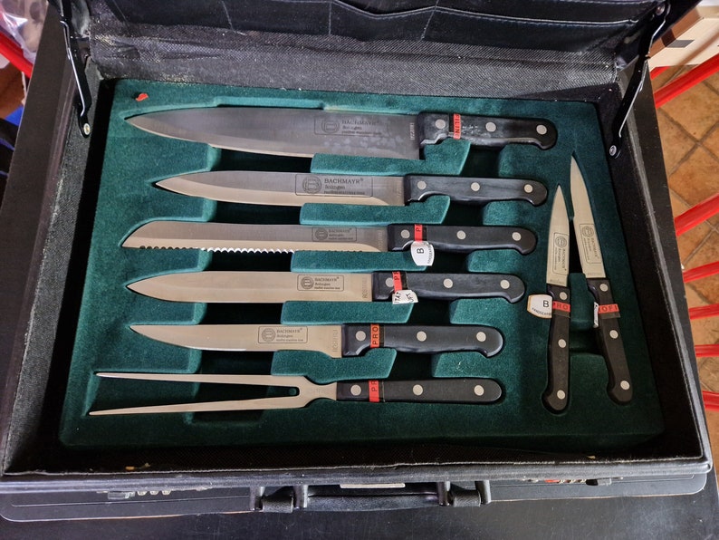 Solingen Boxed Kitchen Chef Knives Set - 11 Pieces - Etsy