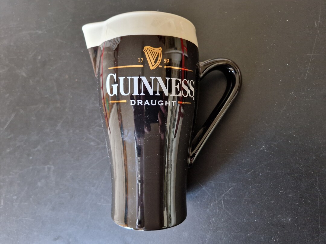 Ceramic Guinness One Pint Jug - Etsy