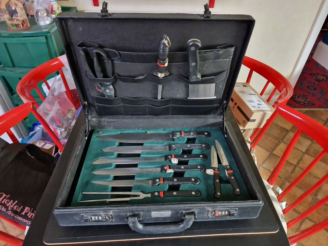 Solingen Boxed Kitchen Chef Knives Set - 11 Pieces - Etsy