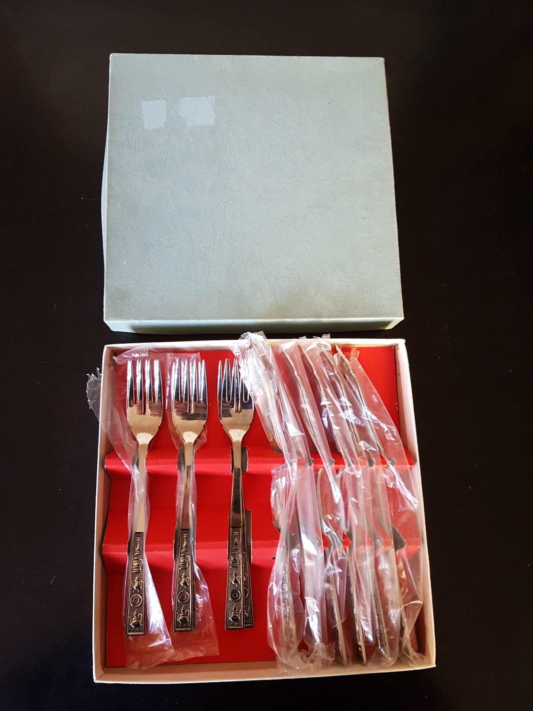1960's Set of Fish Knives & Forks - Etsy