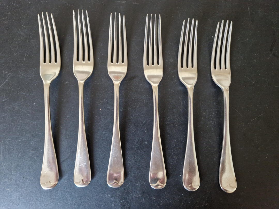 Vintage Set of EPNS Old English Pattern Forks X 6 - 8 Inches - Etsy