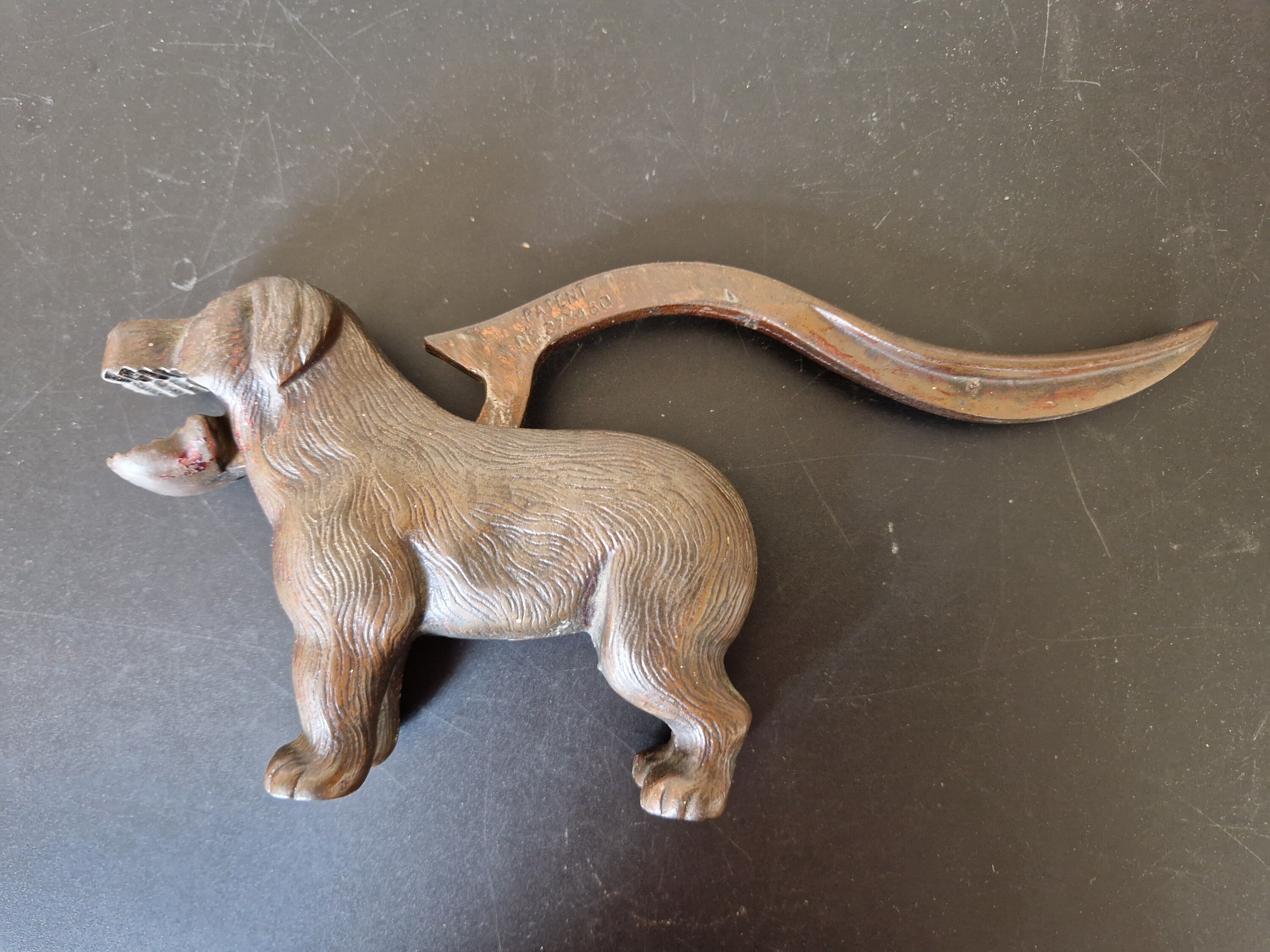 Victorian Cast Iron Dog Nut Cracker - Etsy