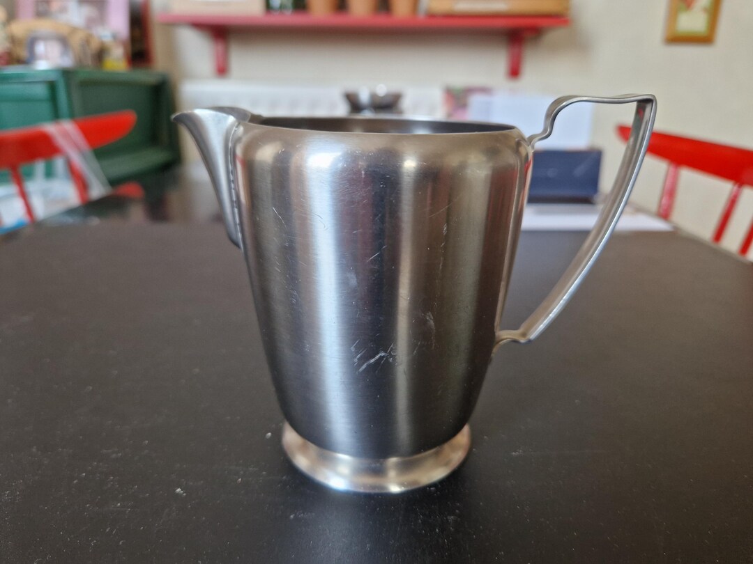 Vintage MCM Old Hall Milk Jug - Etsy