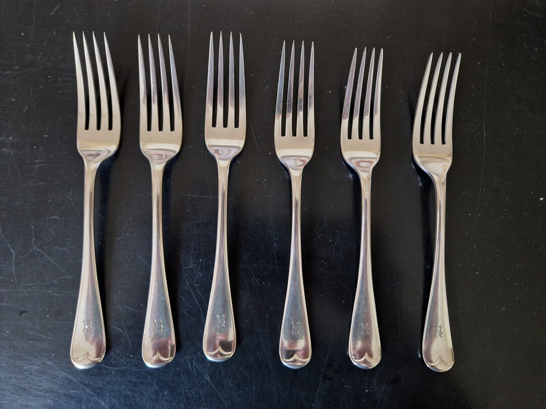 Vintage Set of EPNS Old English Pattern Forks X 6 - 7 Inches - Etsy