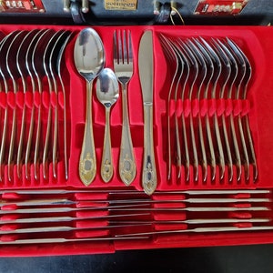 Vintage Cased Set of Solingen Empire Cutlery 72 Pieces - Etsy