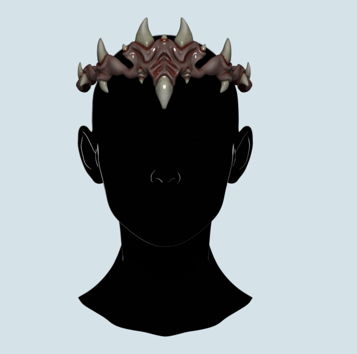 Crown Gothic 3D Model Stl Cosplay - Etsy