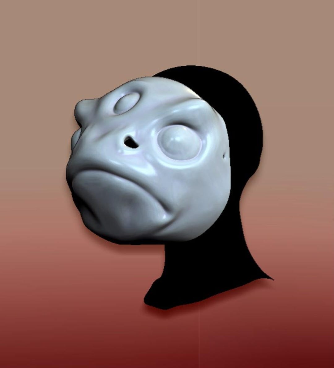 Toad/frog/japanese Style Mask - Etsy