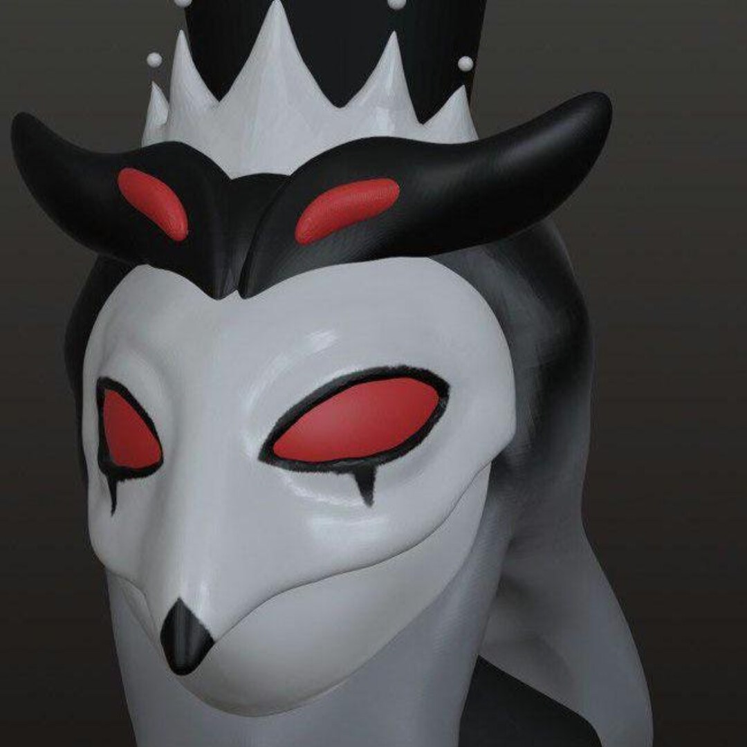 Helluva Boss "stolas" Mask - Etsy