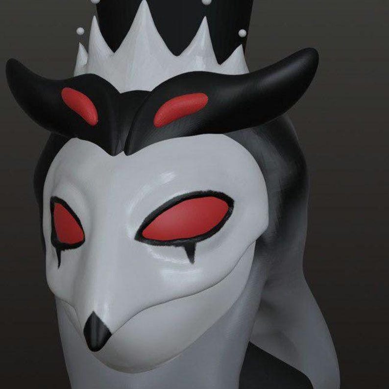 Helluva Boss "stolas" Mask - Etsy