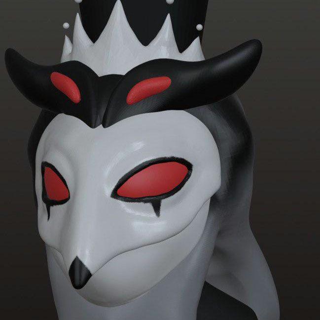 Helluva Boss "stolas" Mask - Etsy