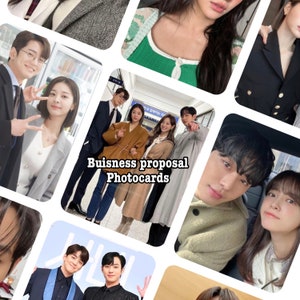 Business Proposal Photocards Ahn Hyo-seop, Kim Se-jeong, Kim Min-kyu, Seol In-ah - Etsy