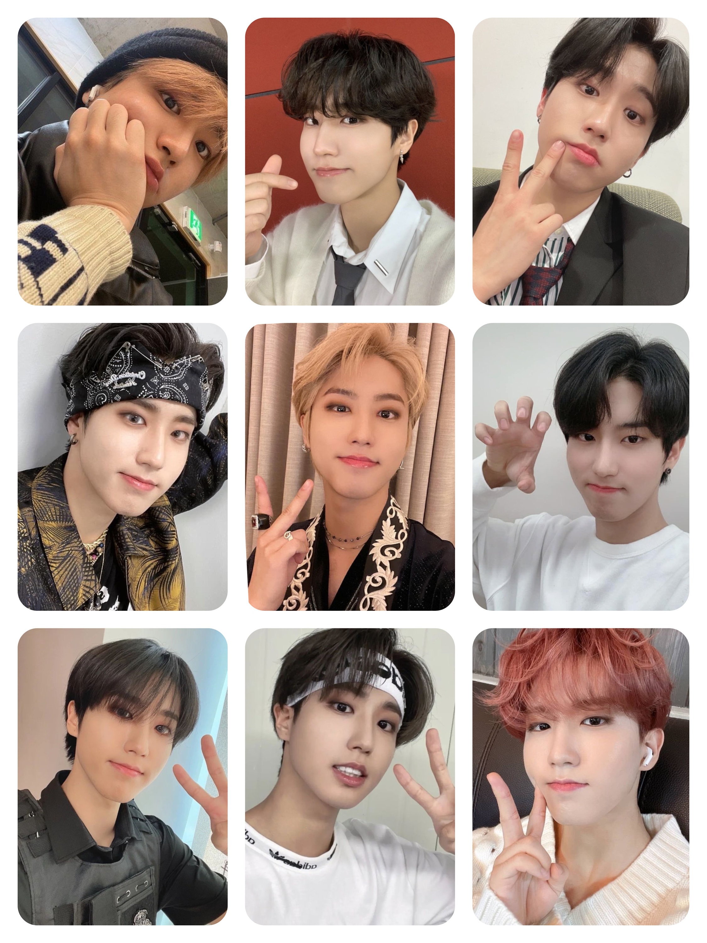Stray Kids Photocards Unofficial 9pc - Etsy UK
