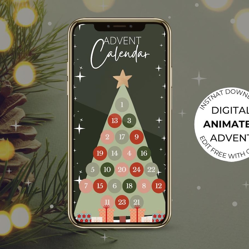 Personalized Advent Calendar - Etsy
