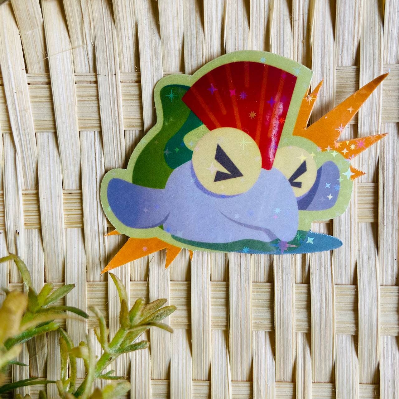 Holo Stickers Splatoon Shiver Frye Big Man Little Buddy - Etsy