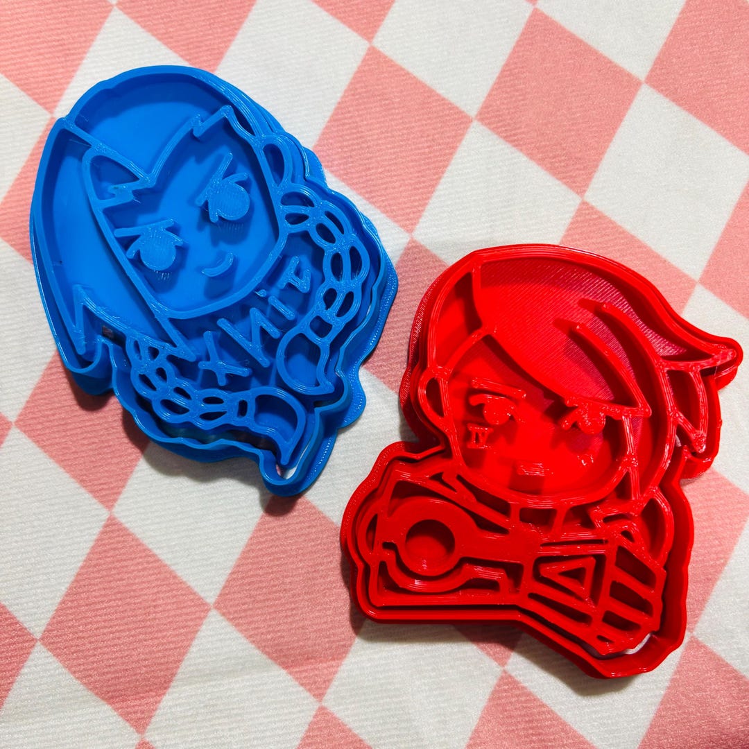 ARCANE JINX & VI Cookie Cutter Kinetic Sand Toy From Anime Manga ...