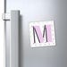 Initial Letter 'M' Magnet, Gifts, Kitchen, Refrigerator, Birthday ...