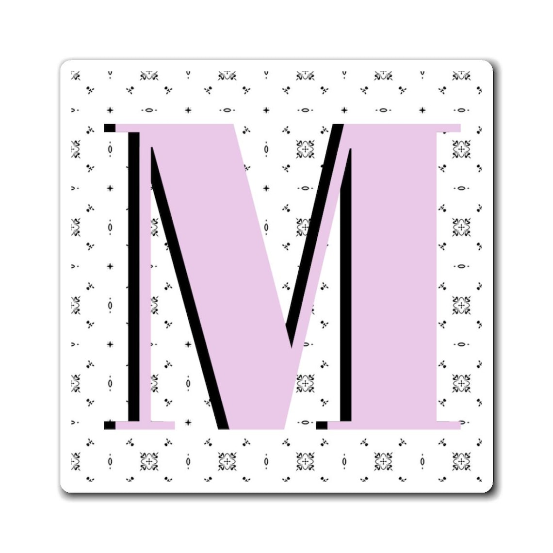 Initial Letter 'M' Magnet, Gifts, Kitchen, Refrigerator, Birthday ...