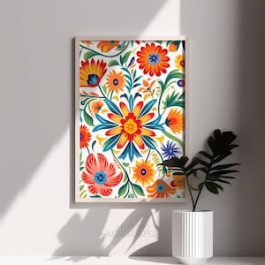 Mexican Pattern Wall Art | Printable Art | Mexican Culture Print ...