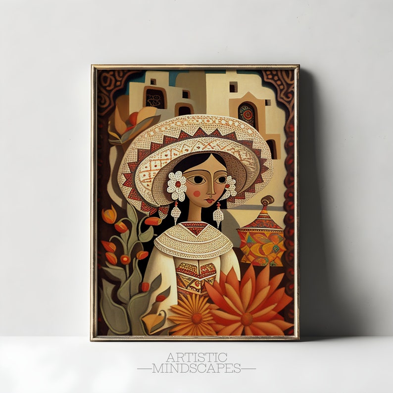 Mexican Wall Art Printable Art Poster Mexican Culture - Etsy