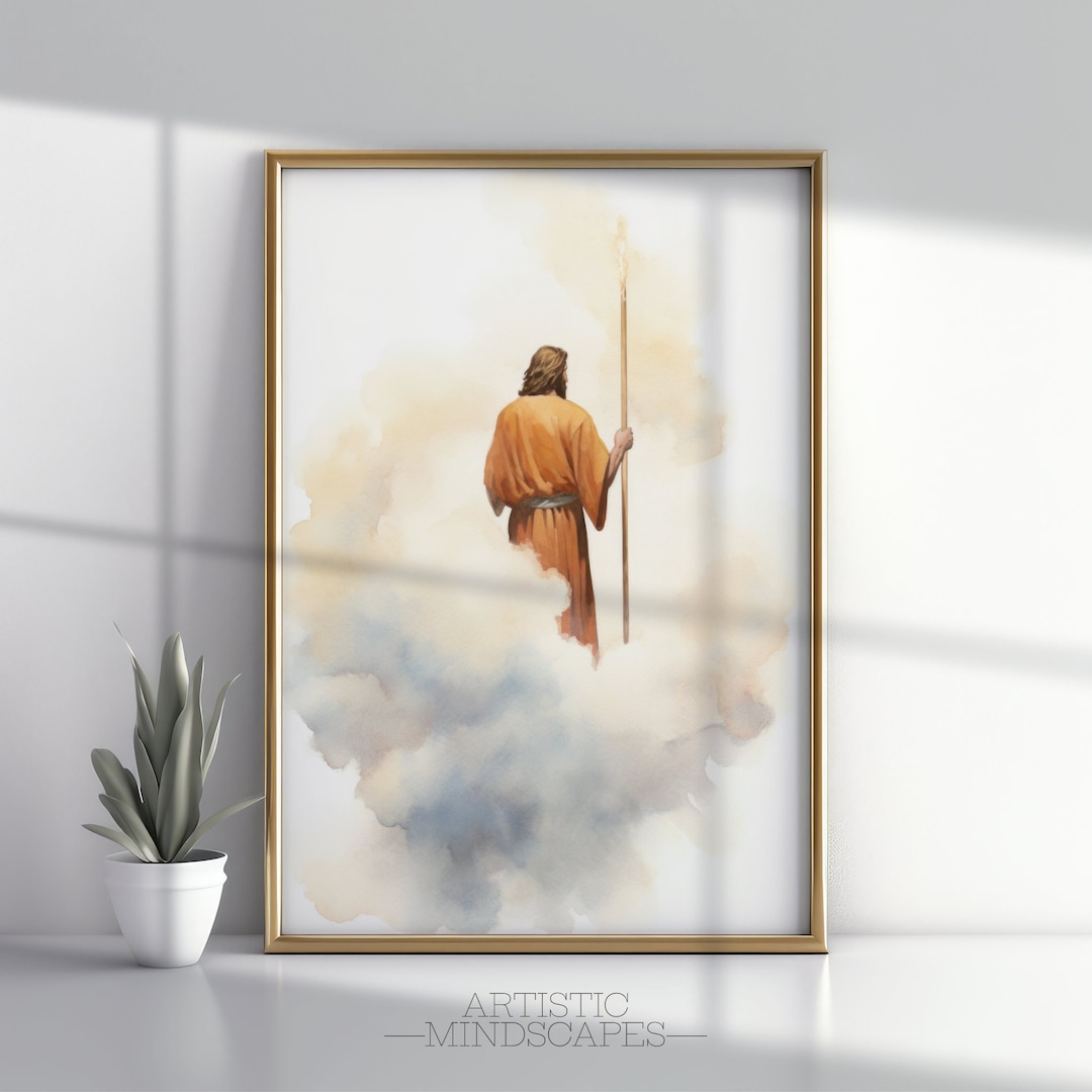 Jesus Boho Wall Art Minimalist Printable Art Jesus Print Jesus Poster ...