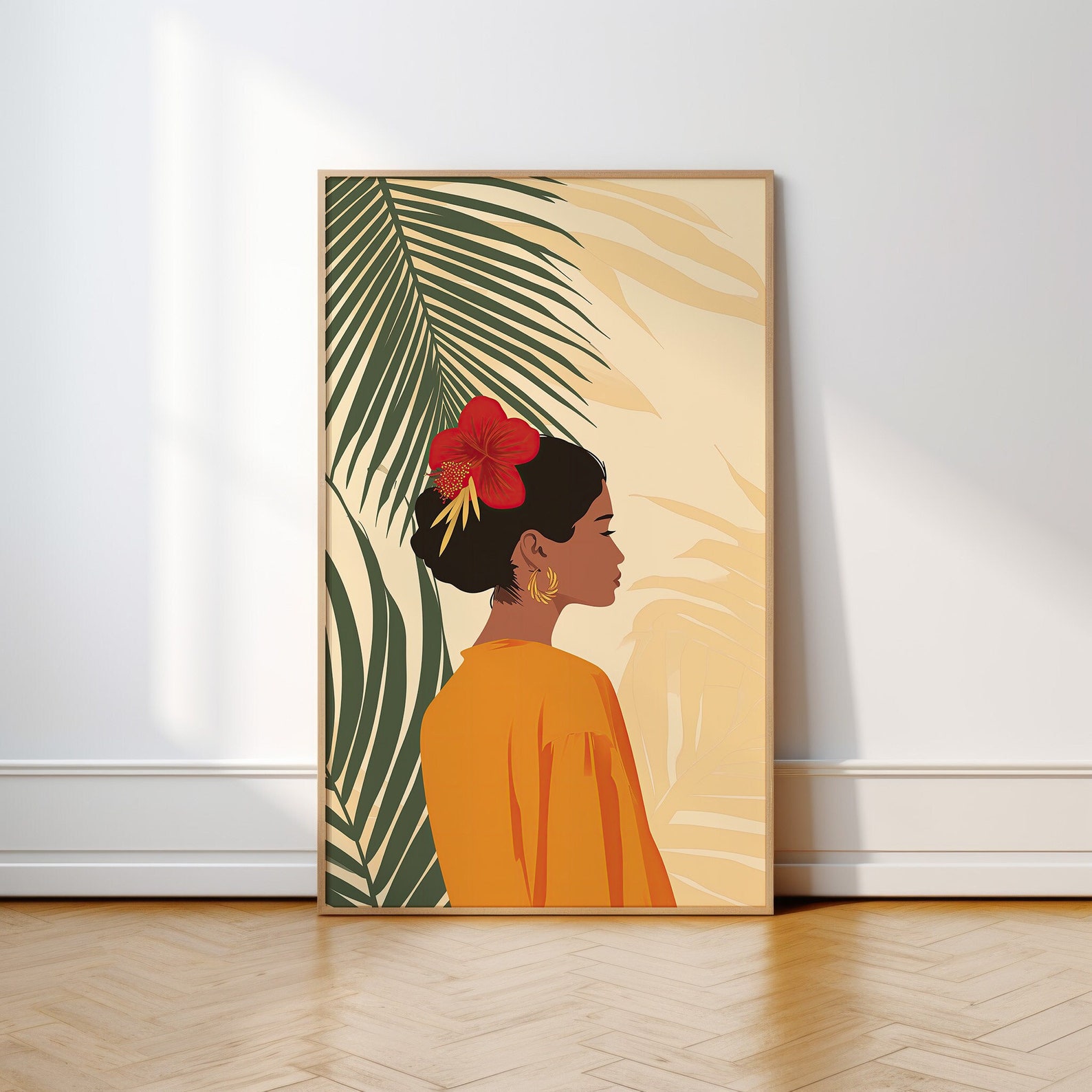Modern Puerto Rico Art Print, Digital Download Print, Latina Printable ...