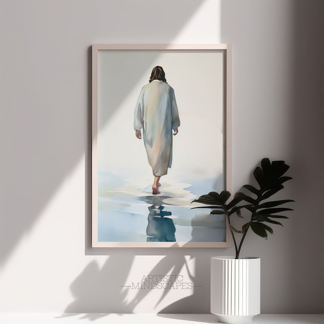 Jesus Wall Art | Watercolor Printable Art | Jesus Print | Jesus Poster ...