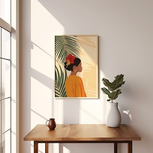 Modern Puerto Rico Art Print, Digital Download Print, Latina Printable ...