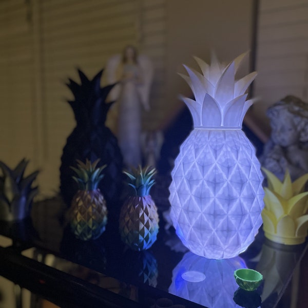 Pineapple Lamp - Etsy New Zealand