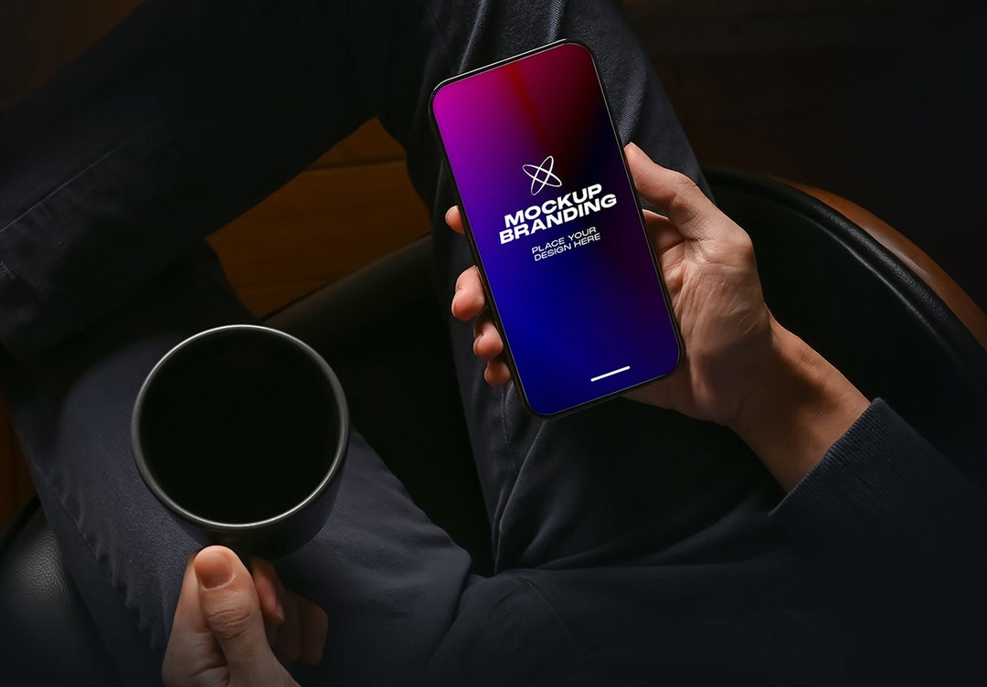 Mockup Smartphone / Branding Logo Design - Etsy