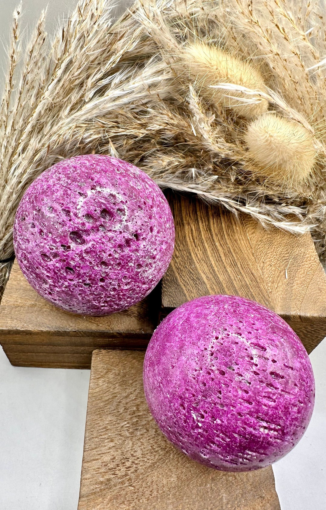 Honeycomb Ruby Sphere RARE High Quality UV Reactive - Etsy