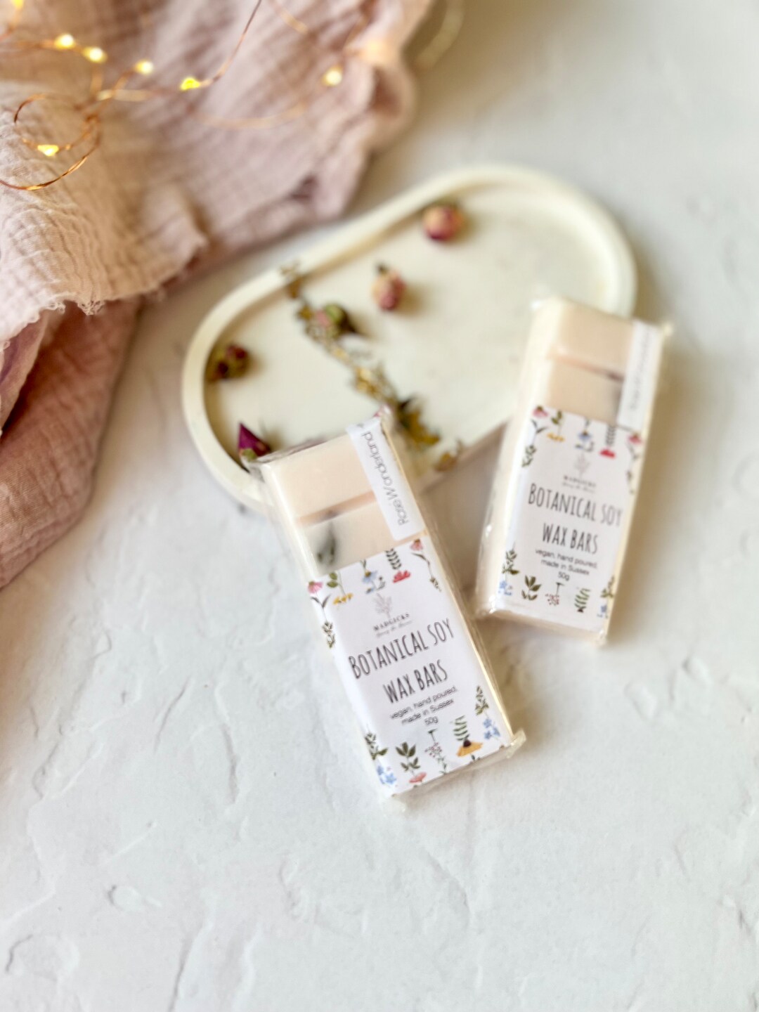 Rose Wonderland Wax Melt, Soy Wax Melt Snap Bar, Botanical Wax Melt ...