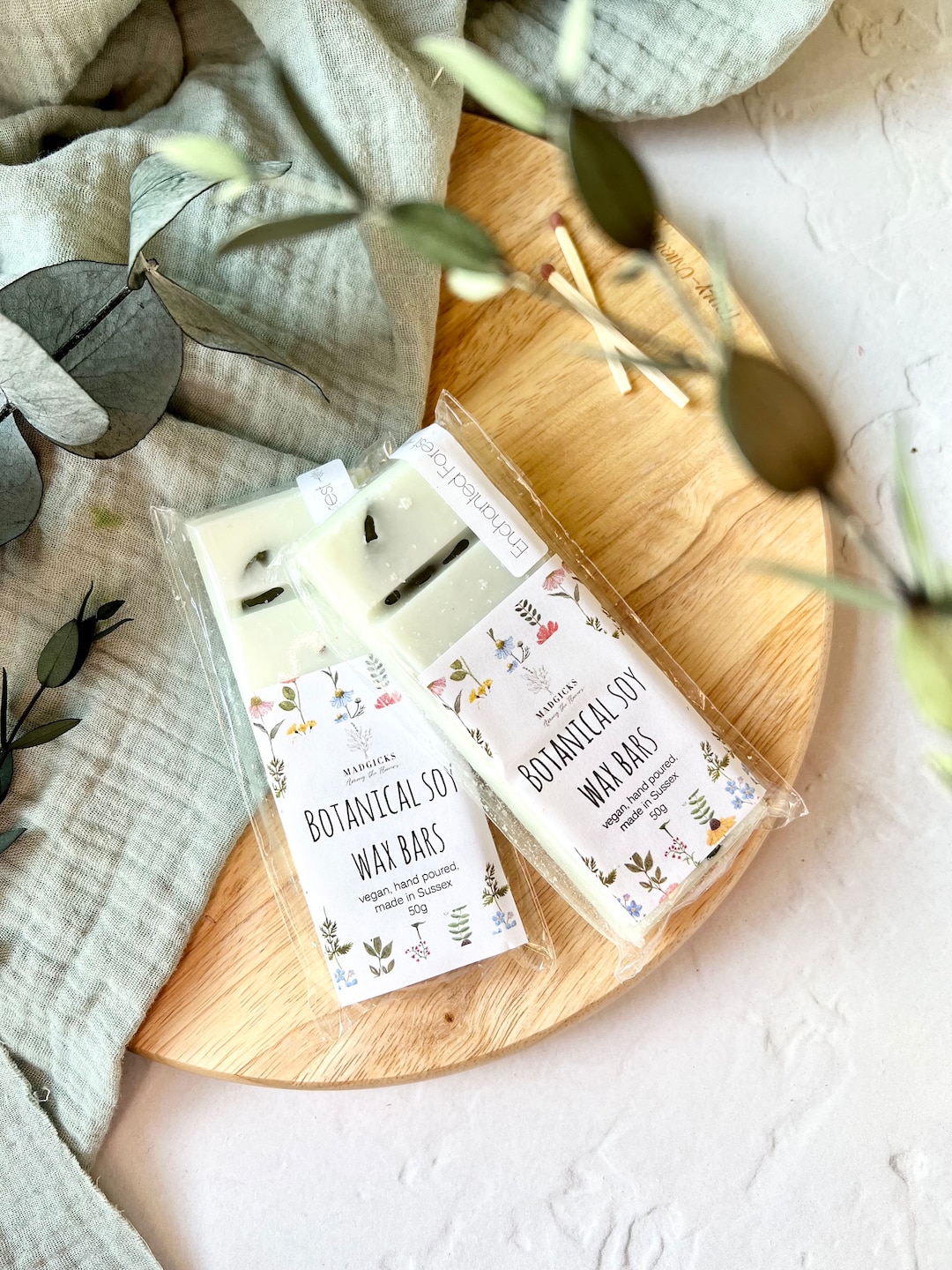 Enchanted Forest Wax Melt, Soy Wax Melt Snap Bar, Botanical Wax Melt, Vegan Wax Melts - Etsy UK