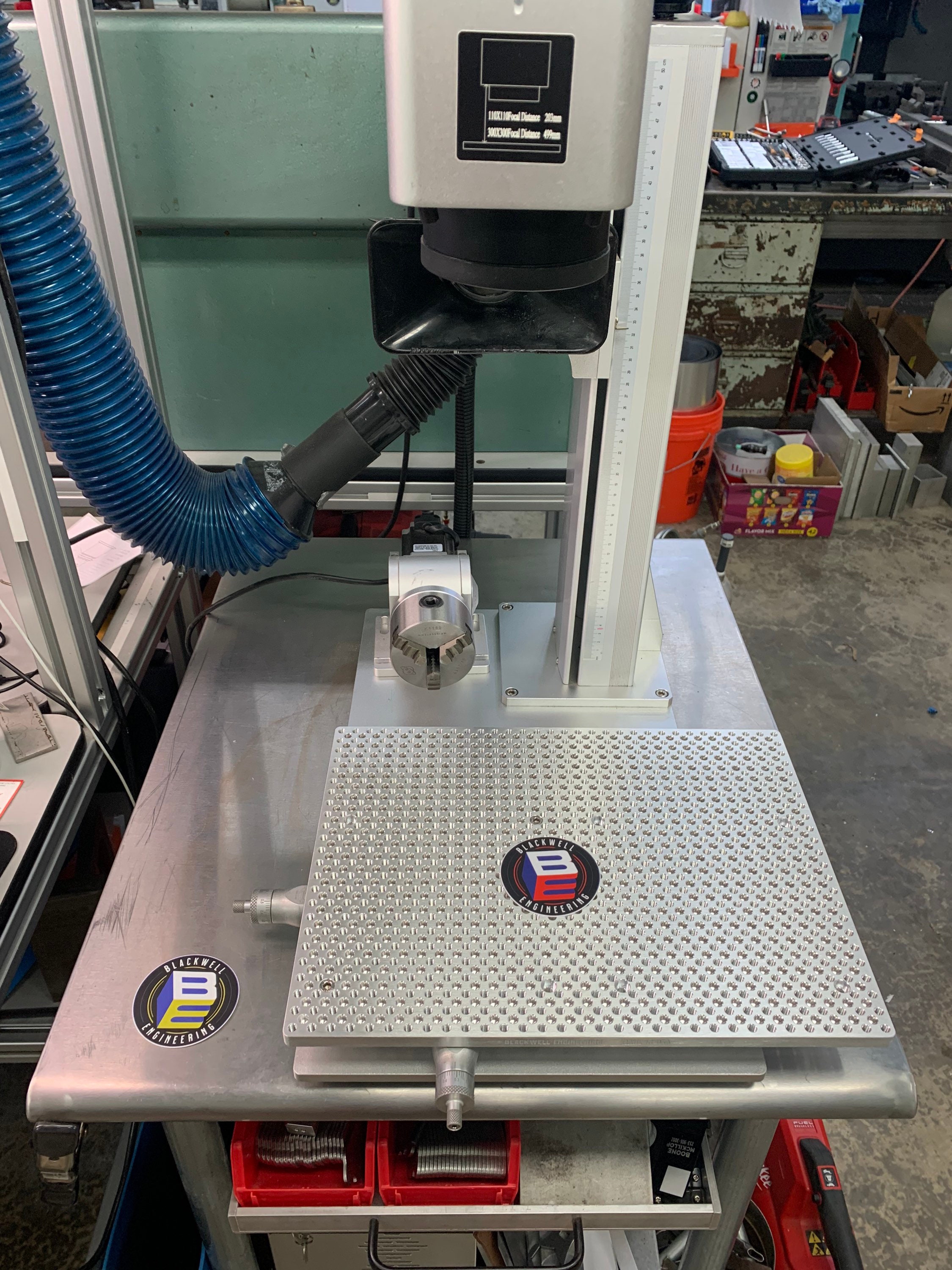 Fiber Laser Fixture Plate, XL High Density Fixture (400mm X 300mm) - Etsy