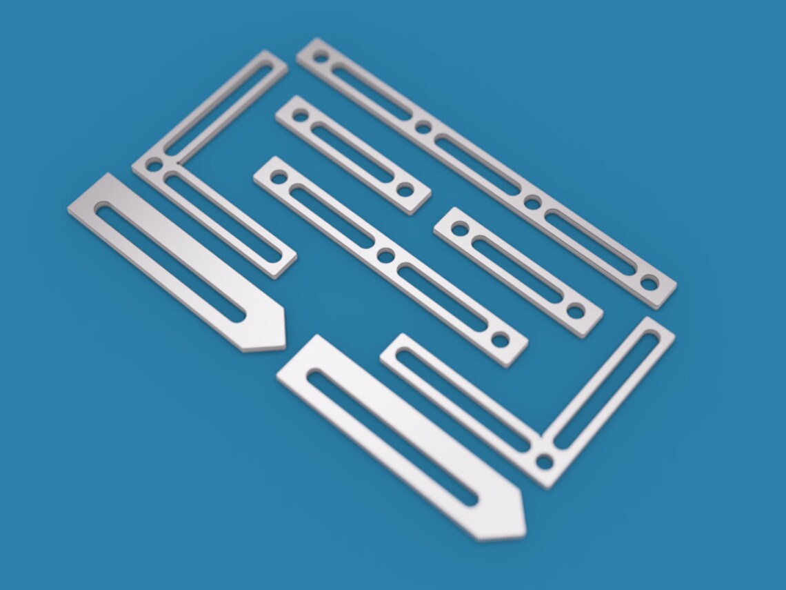 Fiber Laser Fence Set, Stainless Steel (8 Piece) - Etsy