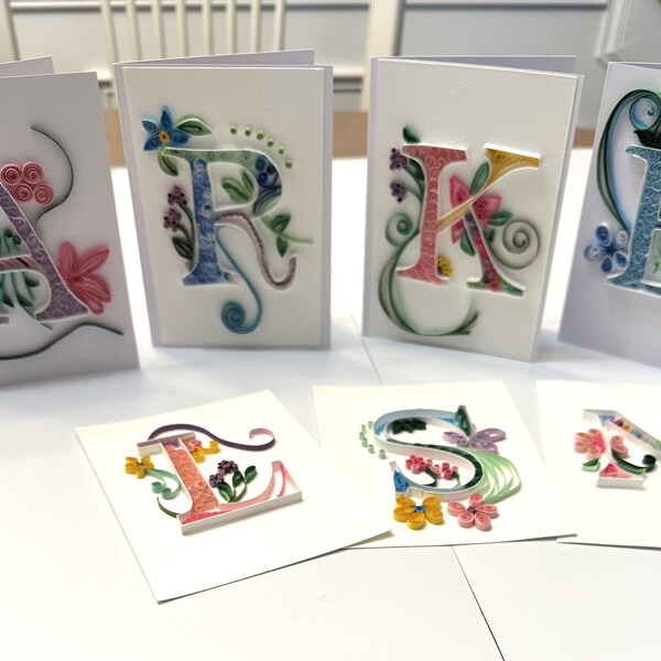 Quilled Letter - Etsy