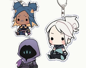 Valorant Immortal Rank Hard Enamel Keychain - Etsy