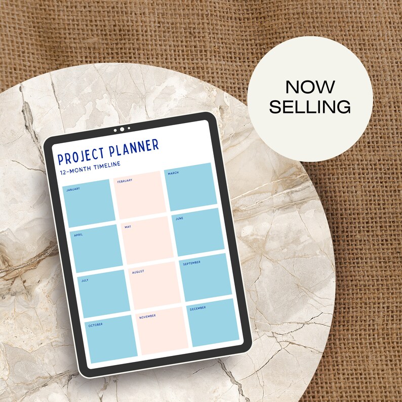 PRINTABLE PROJECT TRACKER, Digital Download, Project Planner ...
