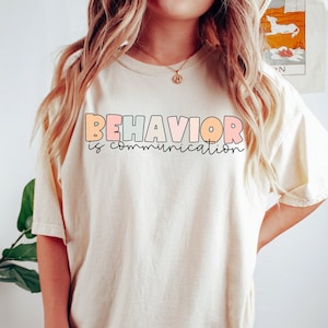 Behavior is Communication Shirt, Special Education T-shirt, Special Ed ...