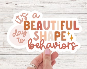 Funny Behavior ABA Sticker BCBA Humor Decal Vinyl Sticker Special ...