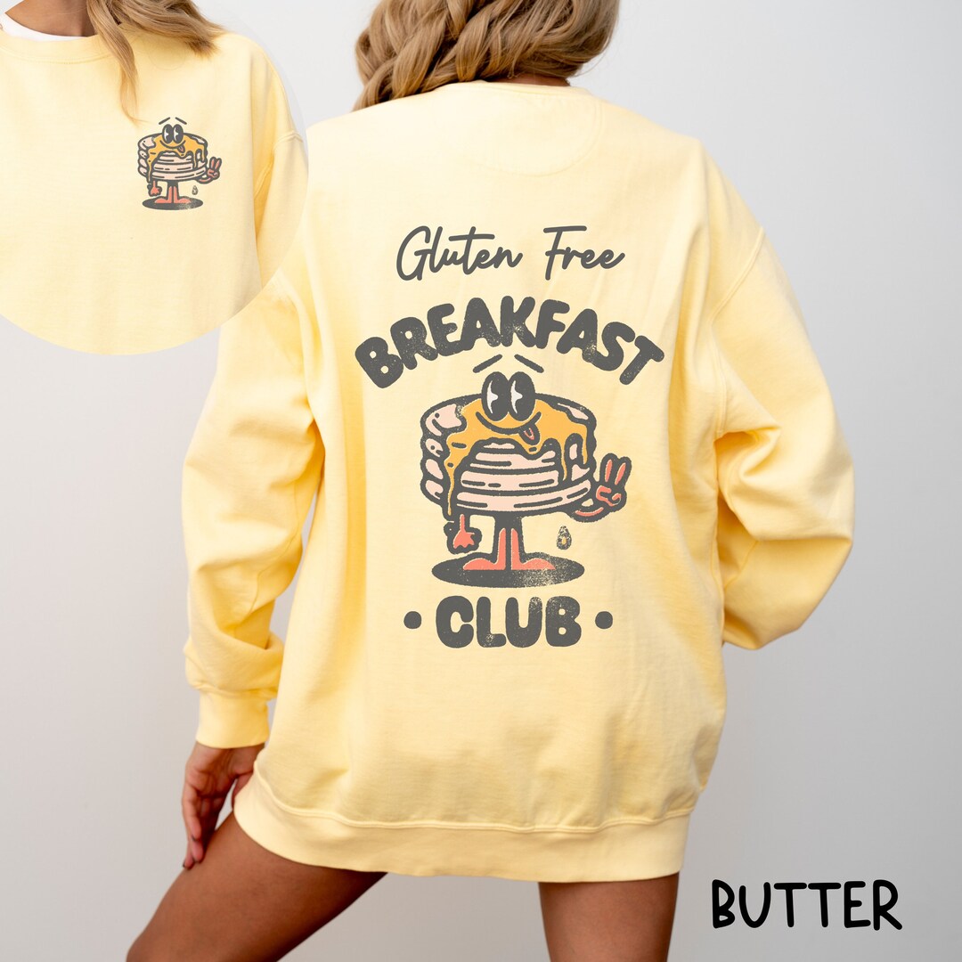 Gluten Free Breakfast Club Aesthetic Bohemian Retro Vintage Comfort ...