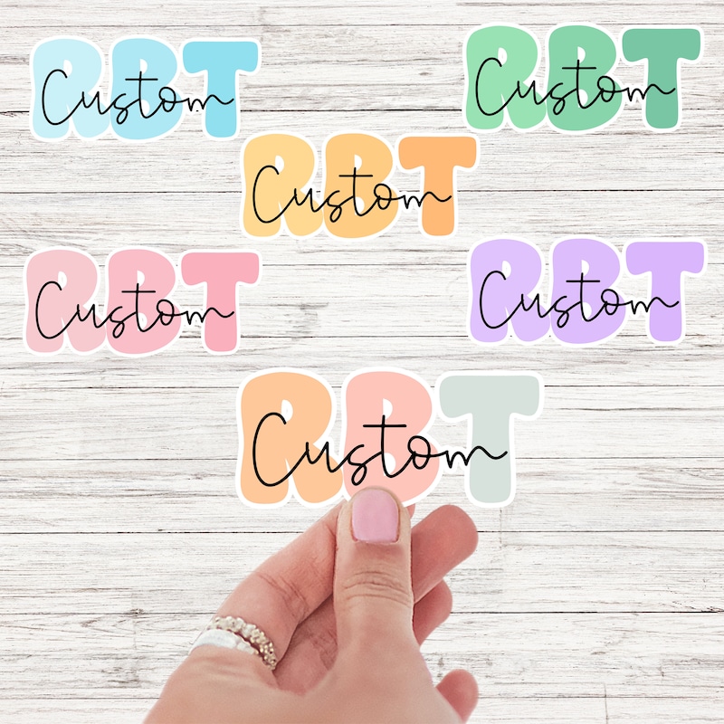 Personalized Rbt Decal - Etsy