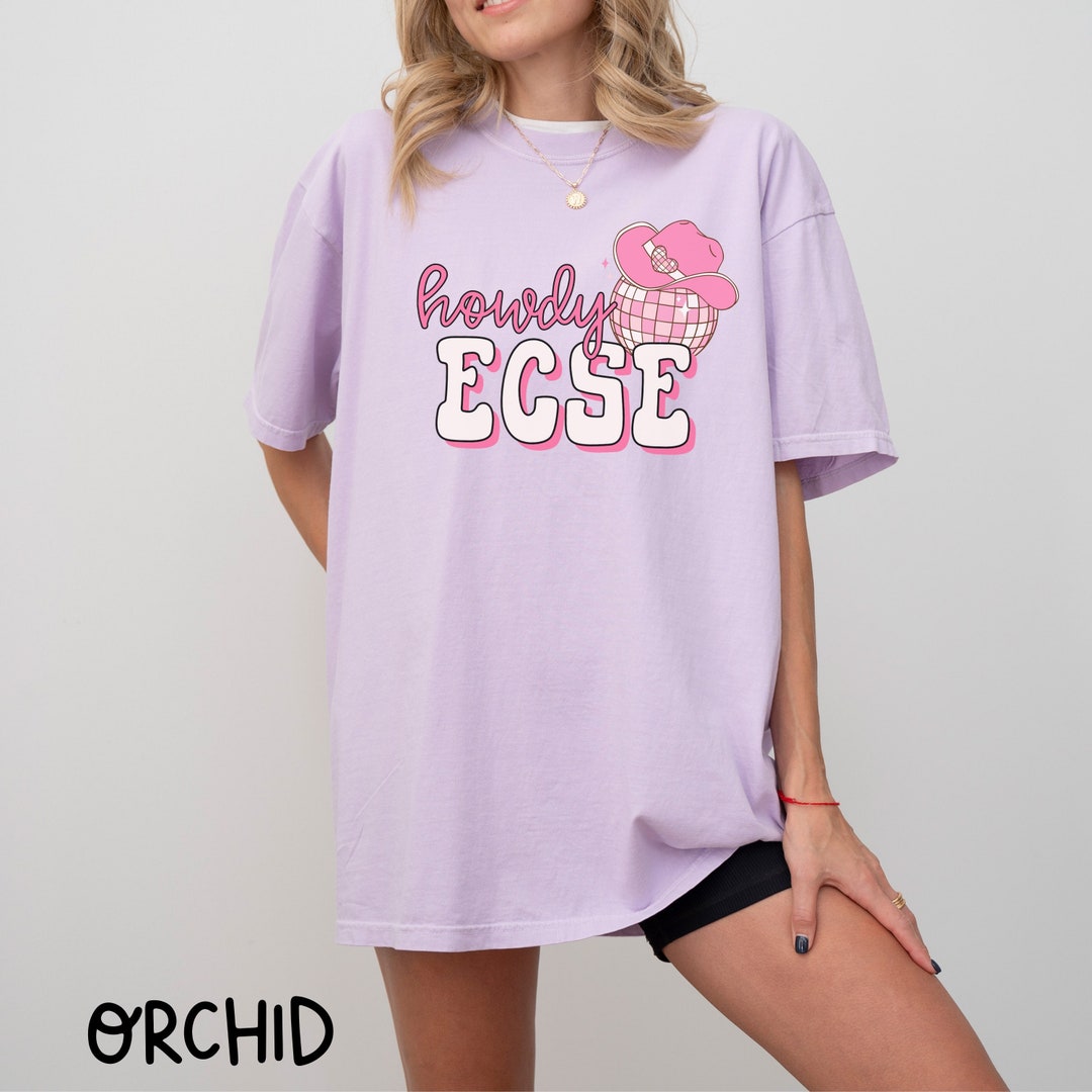 ECSE Early Childhood Education Comfort Colors® T-shirt Howdy Western ...