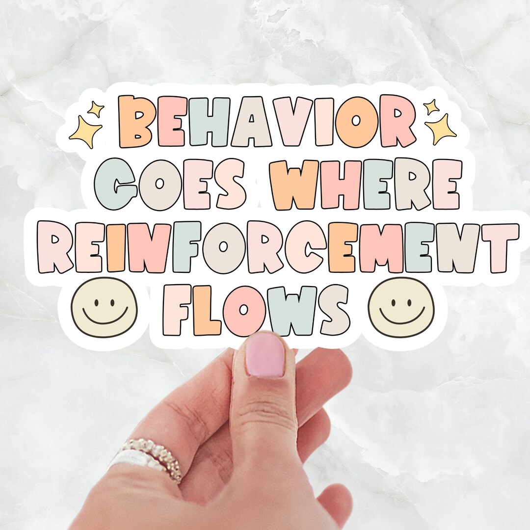 BCBA Sticker ABA Behavior Therapy Sticker Occupational Therapy Special ...