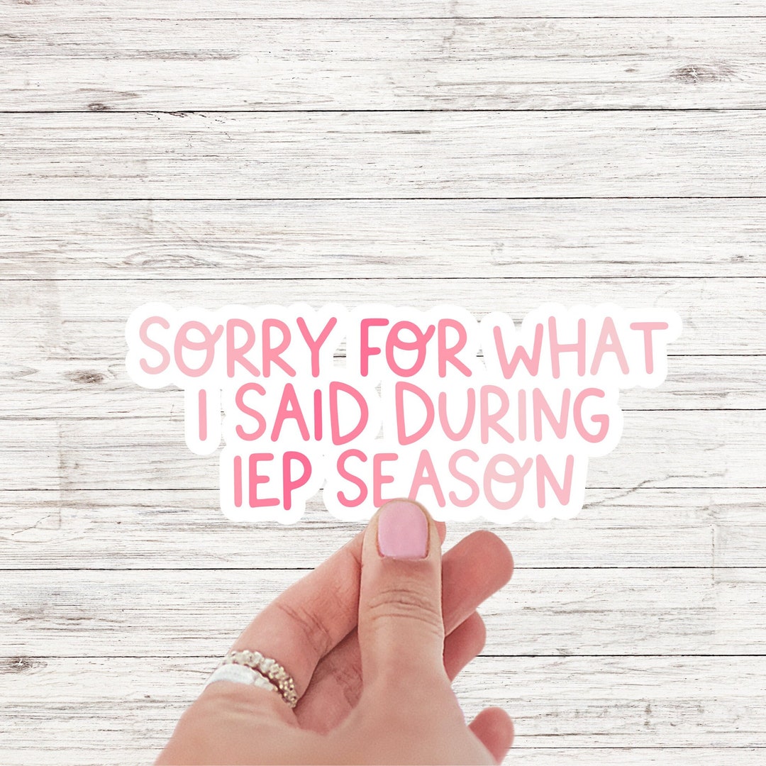 Special Education Teacher Funny Humor Sticker Gift for Teacher Teacher ...