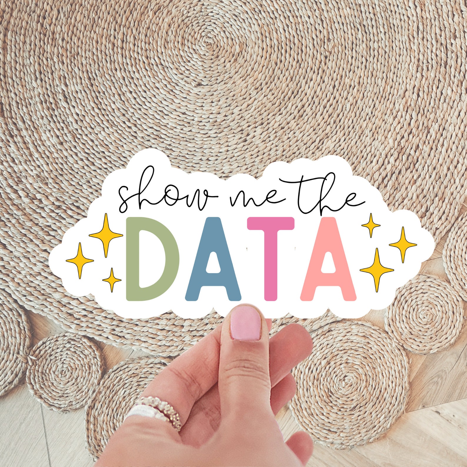 Show Me the Data Sticker, ABA, Behavior, Special Ed Sticker, BCBA ...