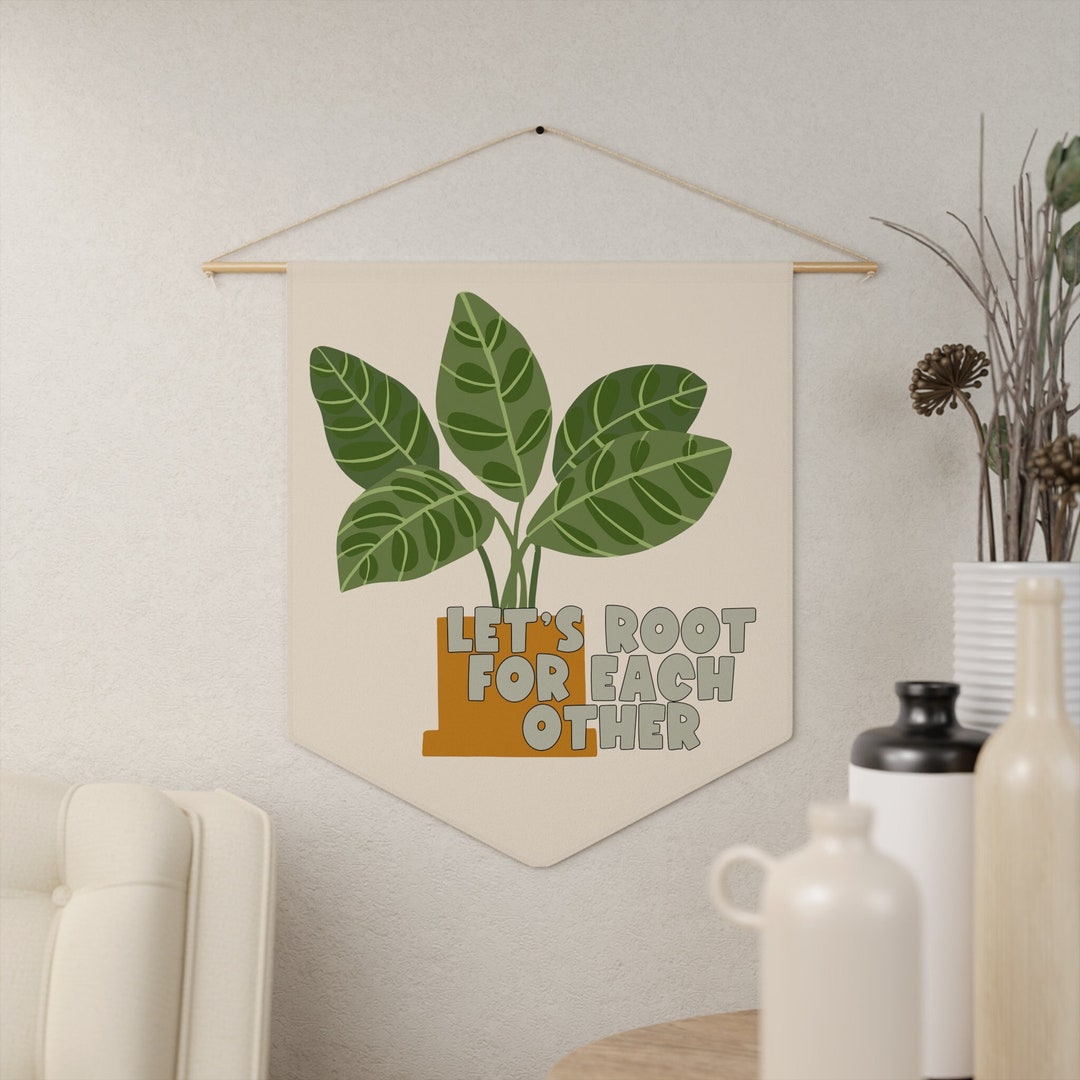 Lets Root for Each Other Wall Pennant Be Kind Boho Classroom Decor ...
