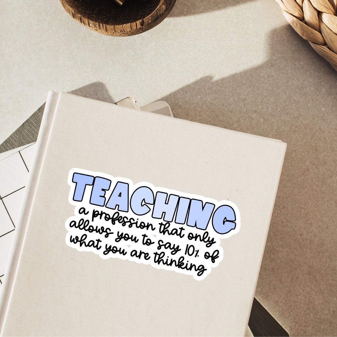 Funny Teacher Humor Sticker Funny Teacher Sticker Teacher Humor Teacher ...