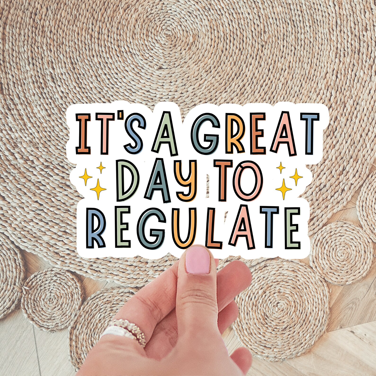 It's A Great Day to Regulate Sticker BCBA ABA Behavior SPED Teacher ...